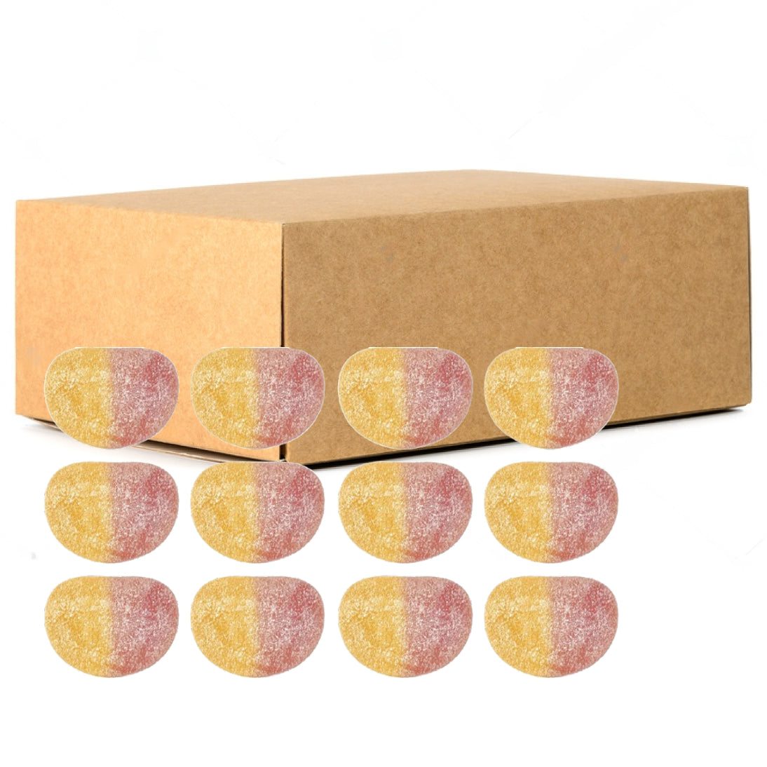 Swedish Candy In Bulk | Peaches Big Pack 6 kg – Swedish Candy Wholesale